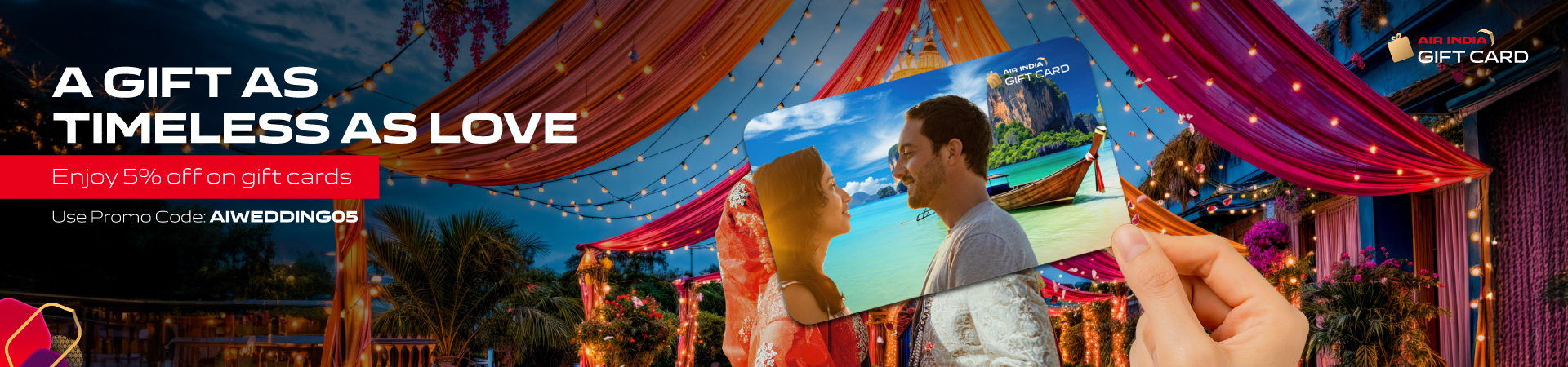 Air India Gift Cards: The Perfect Present for Travelers